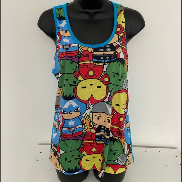 Mighty Fine | Tops | Marvel Superhero Tank | Poshmark